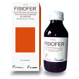 Fisiofer® Solución Oral 800mg/15mL – AISAFARM
